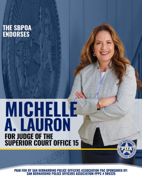 SBPOA Endorses Michelle A. Lauron for Judge of the Superior Court Office 15, Highlighting Her ...